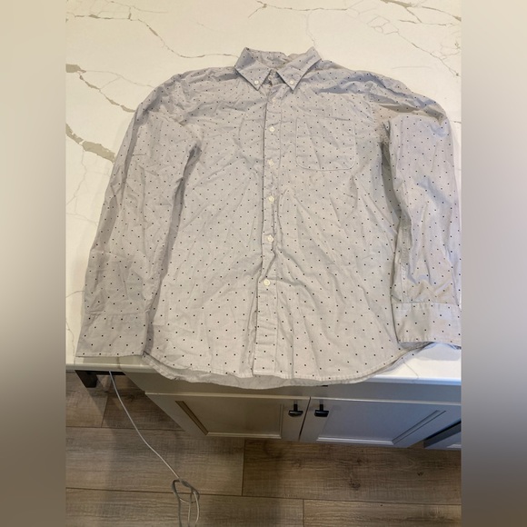 American Eagle Outfitters | Shirts | Men American Eagle Grey Button Up ...